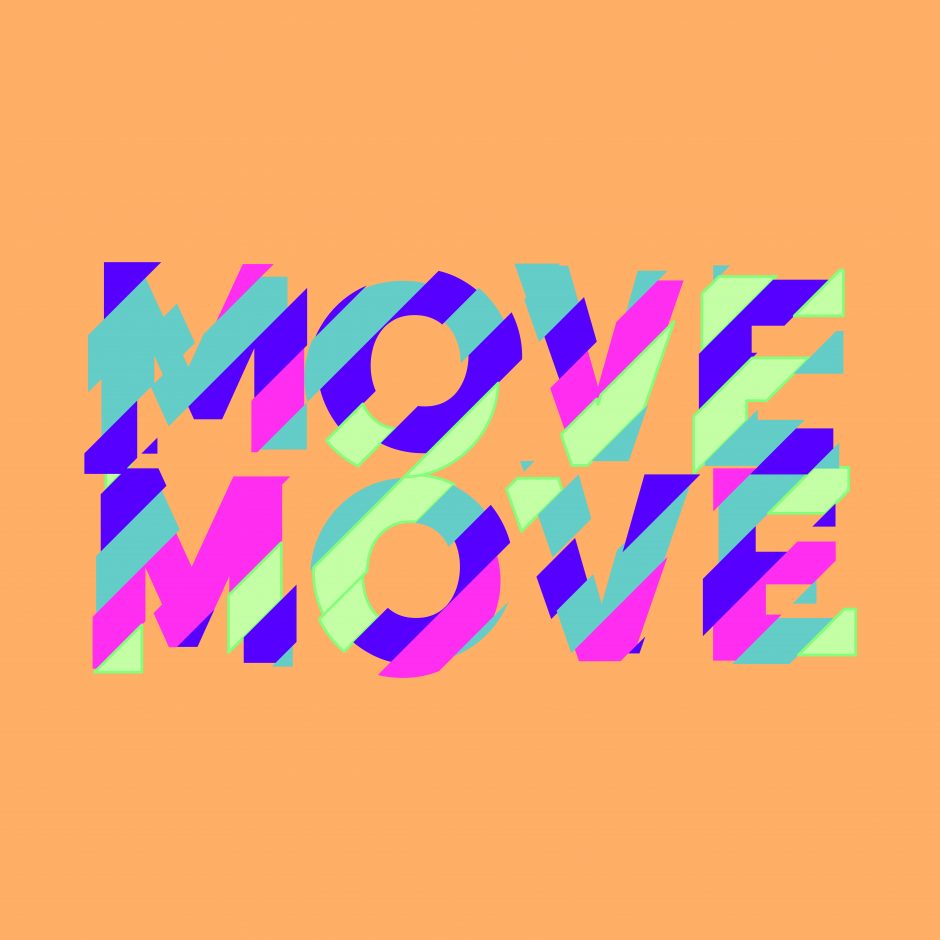 Sliced Text Effect Adobe Illustrator Olga Zapsenko 
